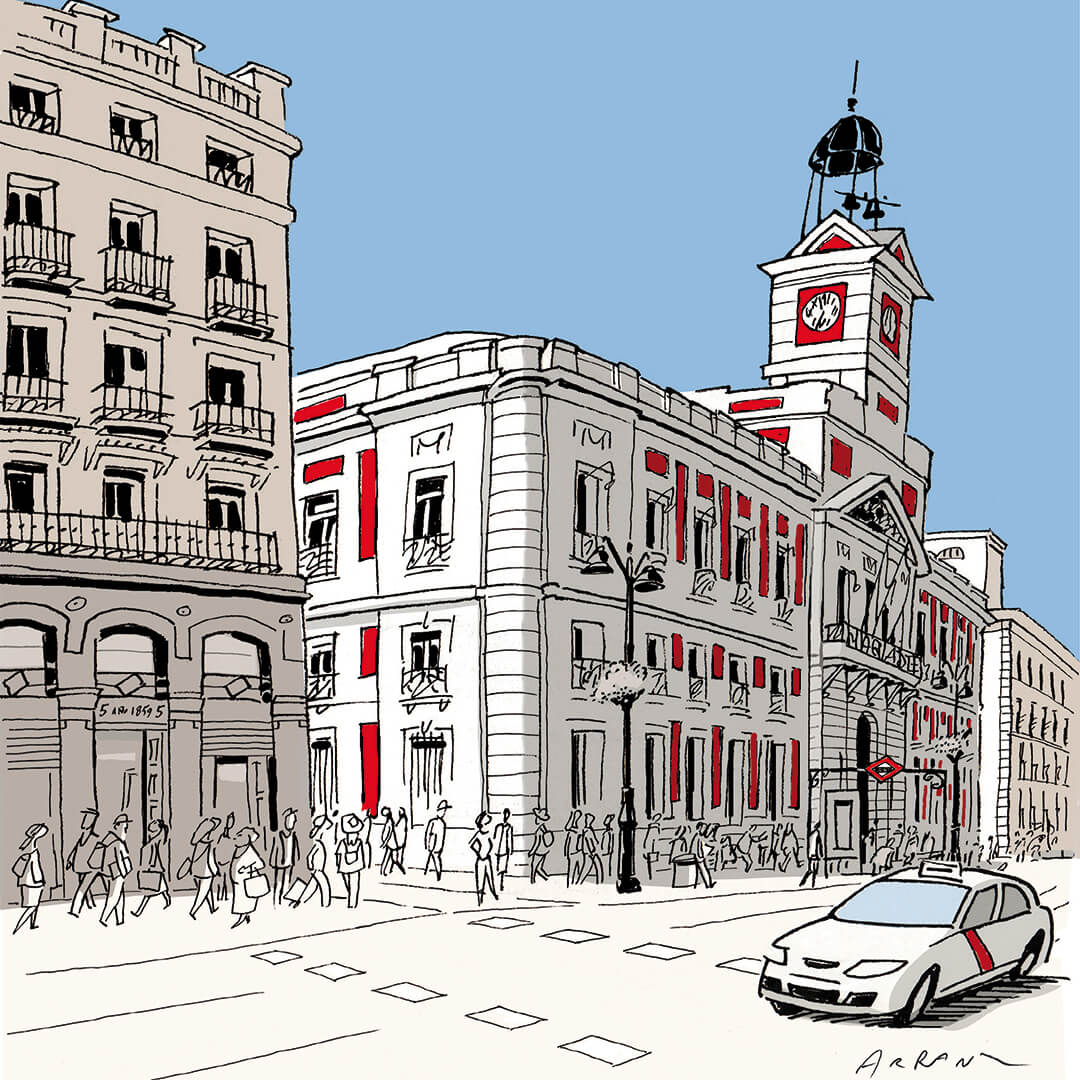 Puerta Del Sol Jorge Arranz Dibujante De Ciudades Cuadros Y L minas Puerta Del Sol Jorge Arranz Dibujante De Ciudades Cuadros Y L minas